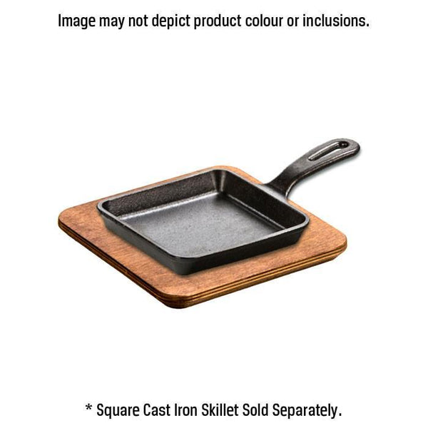 Square Wood Underliner, Walnut Stain by Lodge – Counseltron.com